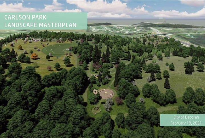 A master plan for Carlson Park has been completed | decorahnews.com ...