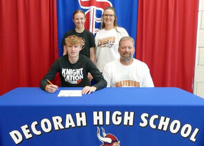 Decorah Viking track & field athlete Cade Olson will continue his sport ...