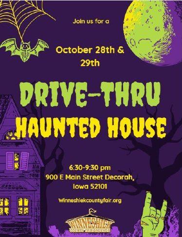 Drive-Thru Haunted House Sunday night at the Winneshiek County ...
