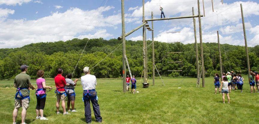 Luther College Ropes Course Challenge Promises Adventure | decorahnews ...