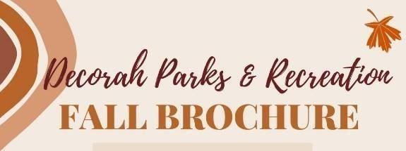 Fall Fun: Decorah Parks & Recreation Registration Opens | decorahnews ...