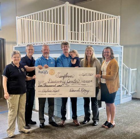 Rotary's Hands-On Project Elevates Sunflower Child Development Center ...