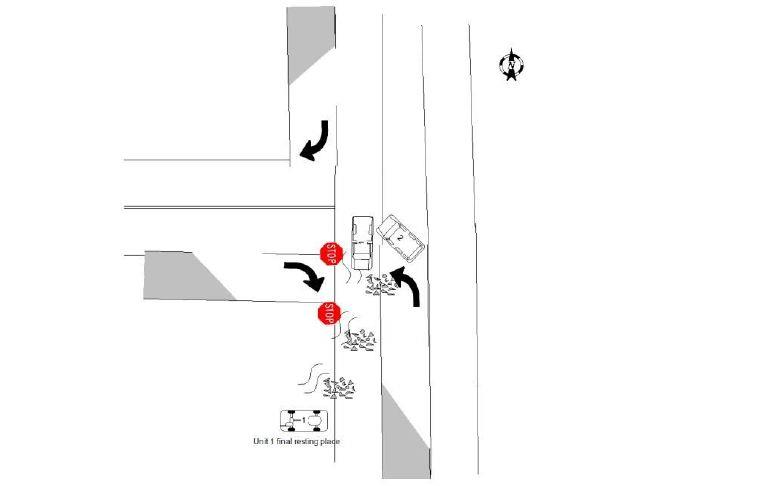 Rollover the Result of Improper Turn | decorahnews.com A semi that was ...