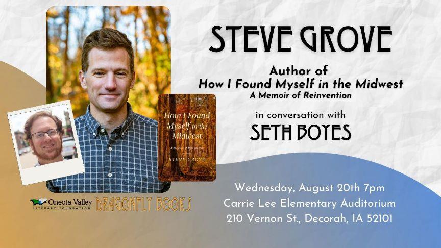 Minnesota Journalist and Author Steve Grove Visits Decorah ...