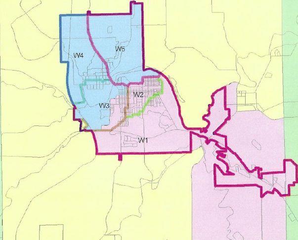 New county voting district map approved by county supervisors ...