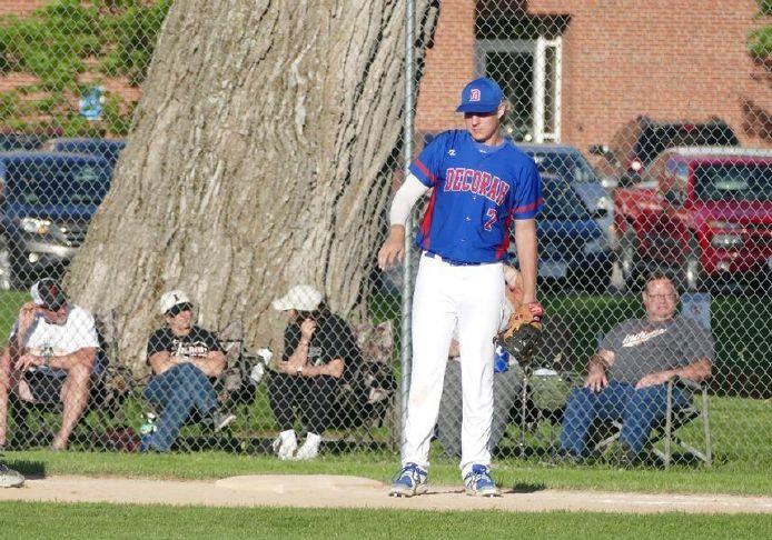 Sam Kleiner had a good night Thursday for the Viking baseball team ...